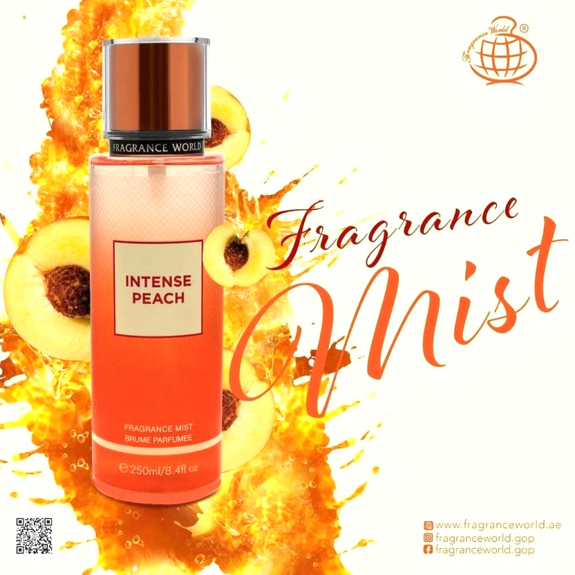 Fragrance World - Intense Peach Fragrance Mist 250ml – Mister Oud